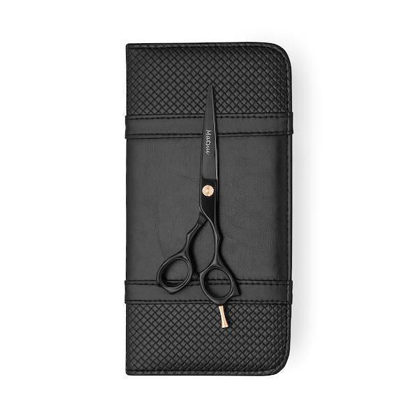 Matte Black Matsui Precision Barbering Shears