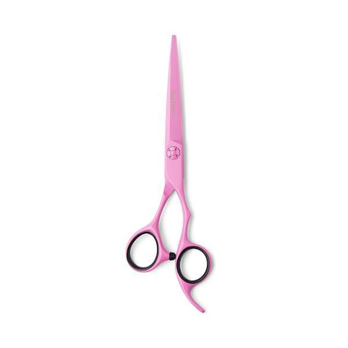 Matsui 2026 Neon Pink Offset Hairdressing Scissors, Triple Set